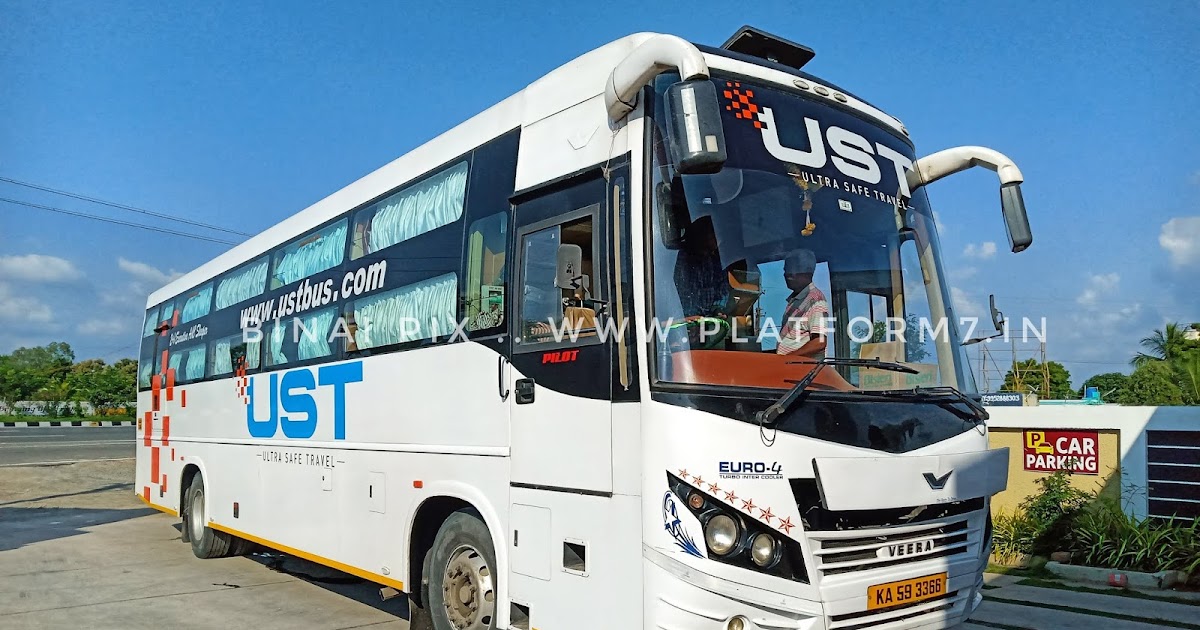 Chennai to Bengaluru: UST AC Sleeper