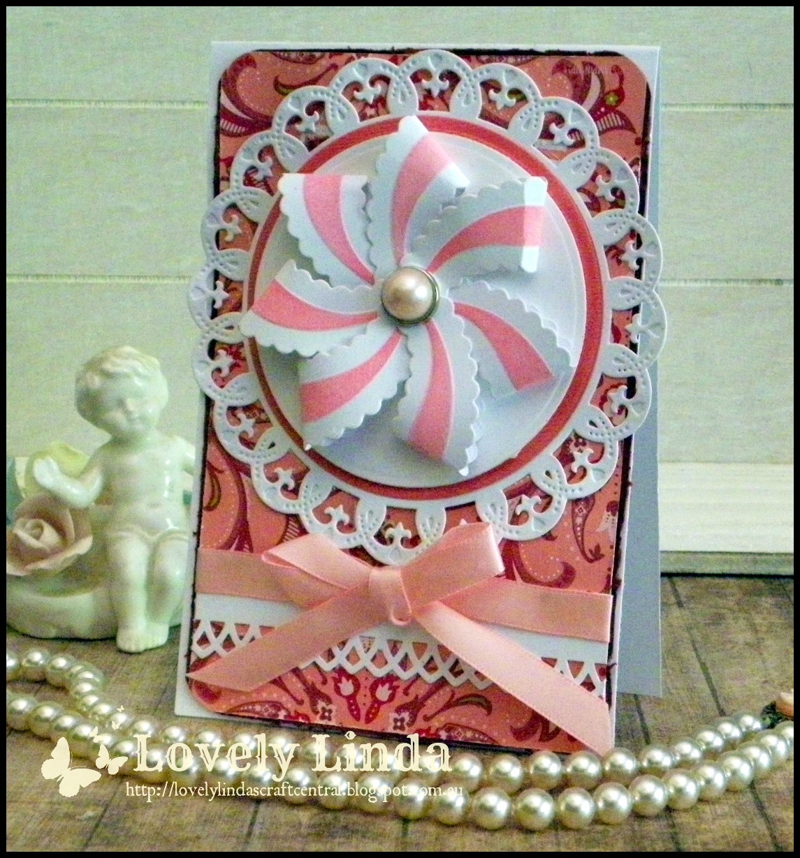 Lovely Linda's Craft Central!!: Spellbinders Stack and Fan Flower