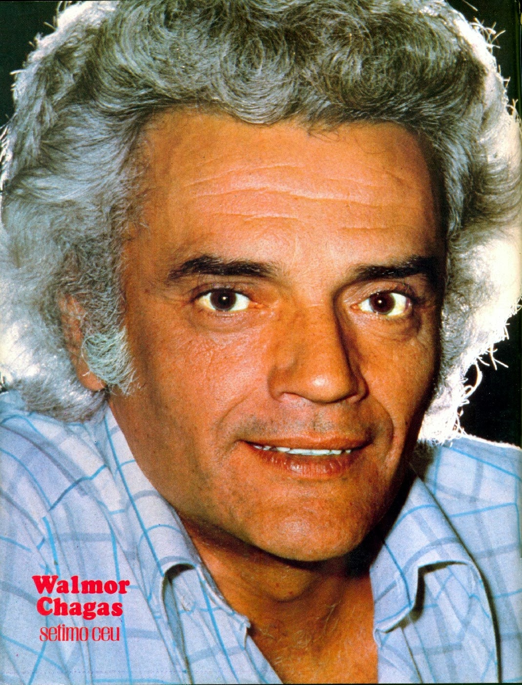 Astros em Revista: WALMOR CHAGAS O ASTRO DE MADEIXAS PRATEADAS