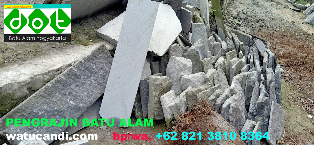 Batu Besar Asli Untuk Konstruksi Hiasan Pajangan Di Taman - Pengrajin ...
