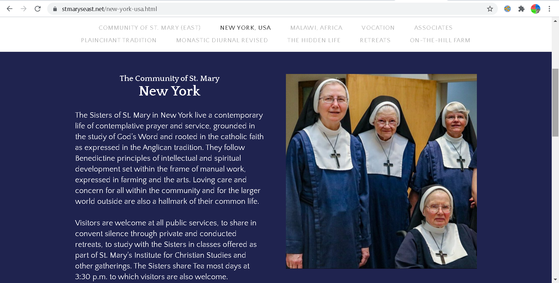 Anglican Religious Orders 2024