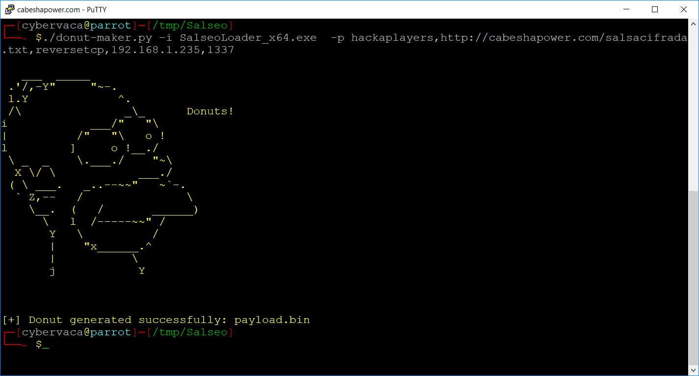 Donut: generador de shellcodes capaces de cargar assembly .NET en ...