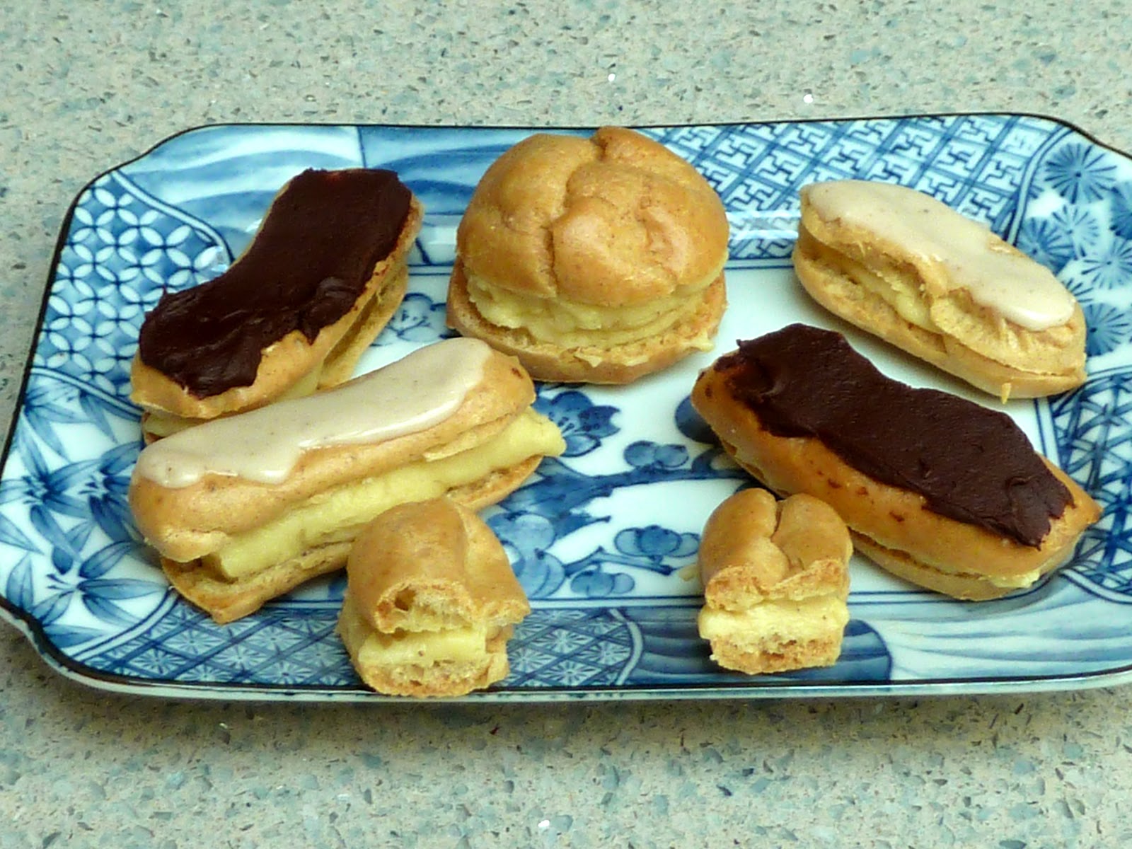 Gluten Free Baking Bear: GLUTEN FREE ÉCLAIRS AND GLUTEN FREE EGGNOG ...