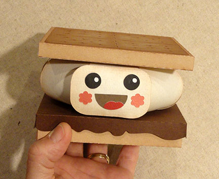 Needles 'n' Knowledge: S'mores 3d Gift Card Box Assembly Guide