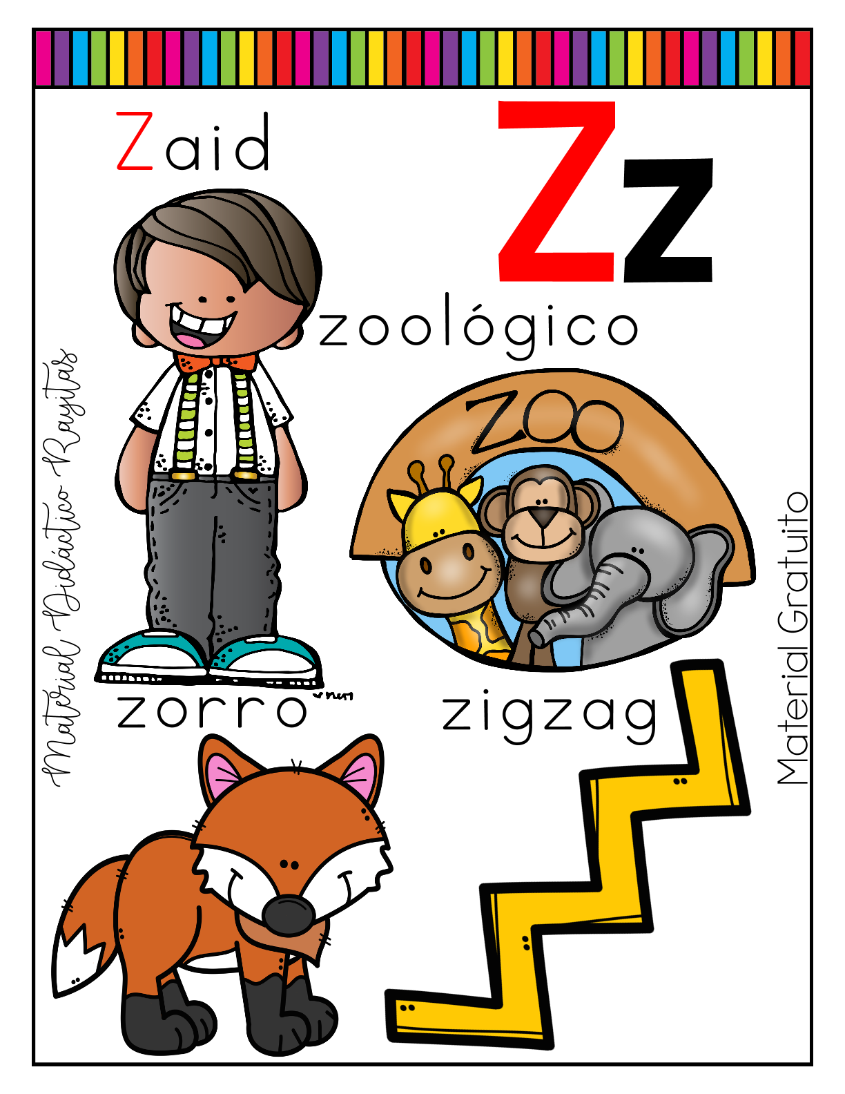 Carteles Abecedario | Materiales Educativos para Maestras