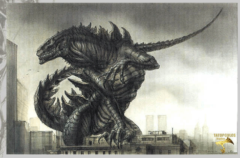 Stunning GODZILLA 1998 Concept Art by Patrick Tatopoulos and More ...