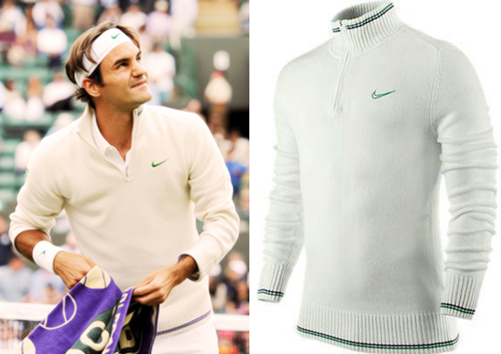 My 'Richard Curtis' London: Federer Wimbledon 2012 kit