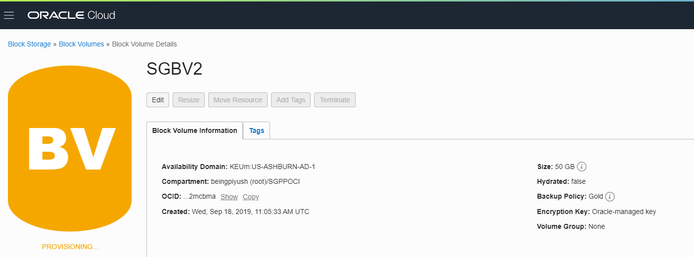 Introduction to Oracle Cloud Infrastructure Block Volume and Step by ...