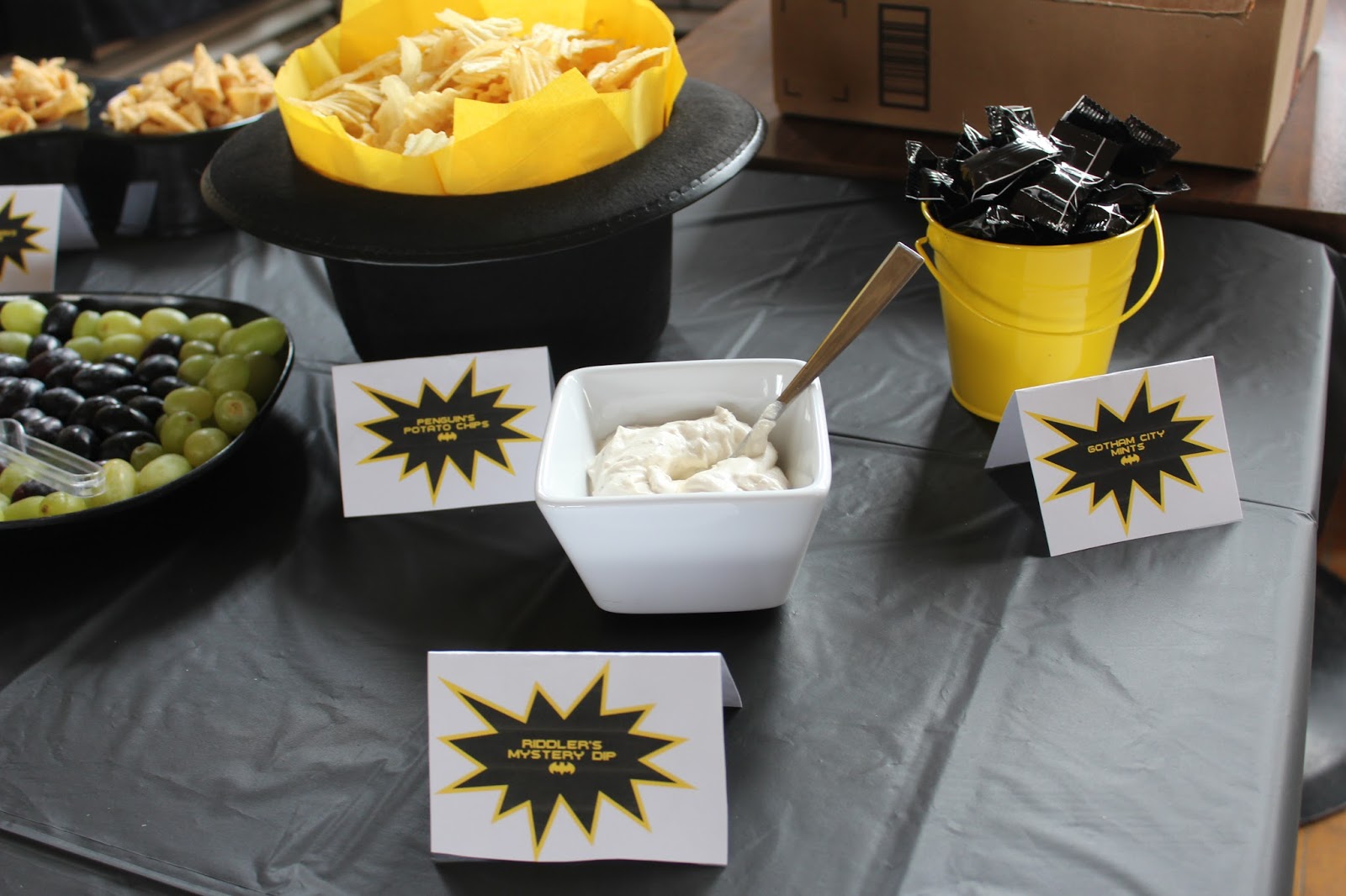 Batman Party Food Ideas
