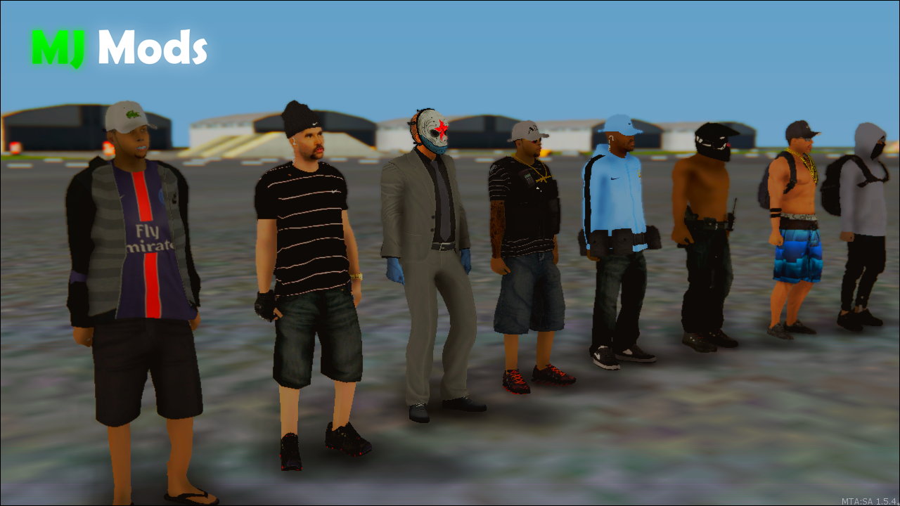 Pack Skins bandidos MTA-SA - MTA Brasil