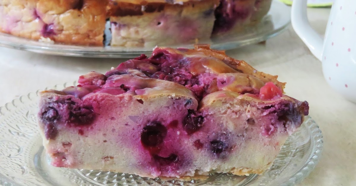 Clafoutis aux fruits rouges à la crème de riz sans gluten ni lactose ...