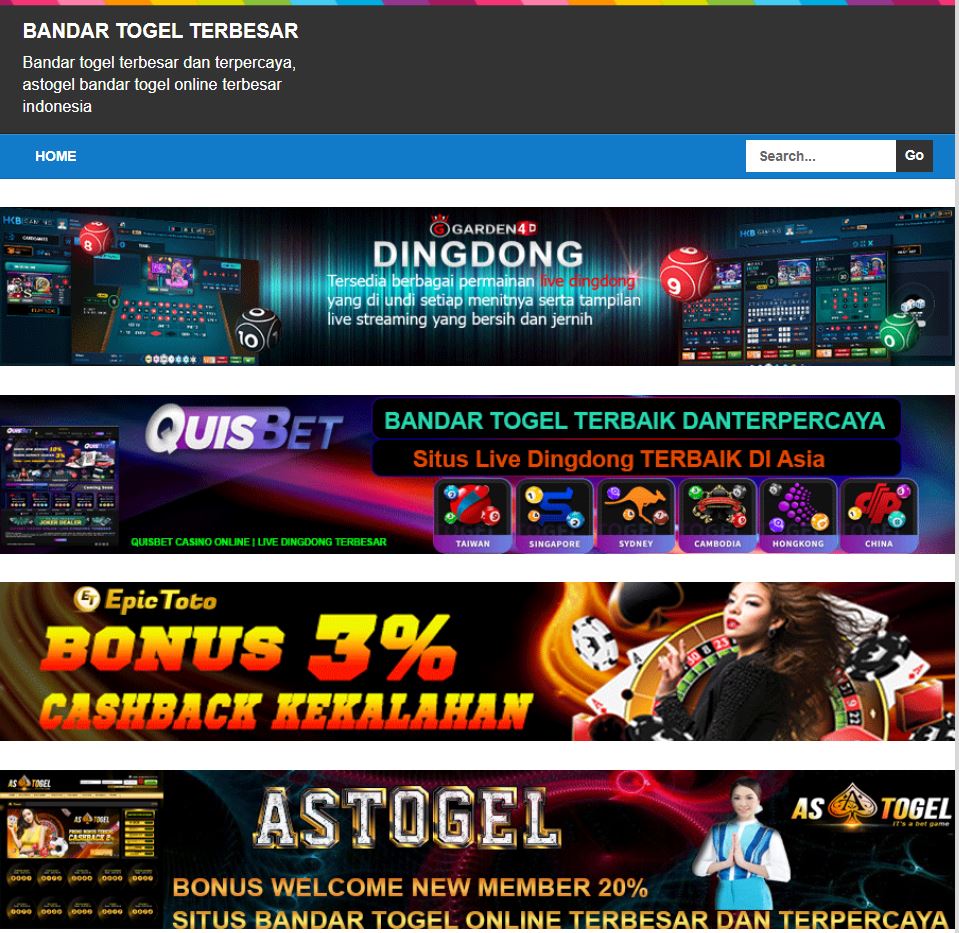 BANDAR TOGEL TERBAIK | BANDAR TOGEL TERBESAR
