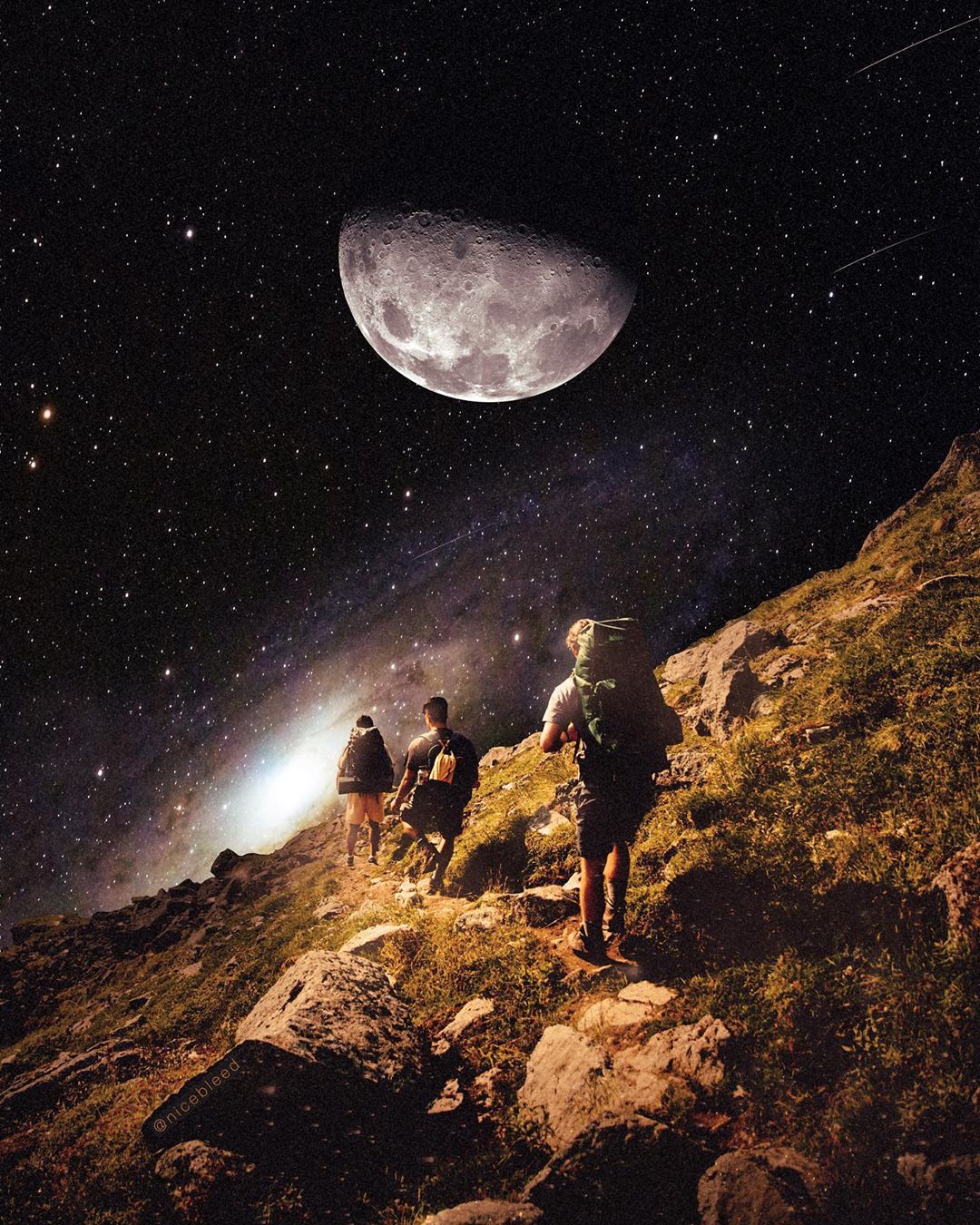 Art Universes: The surreal space art of Nicebleed