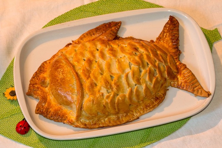 Recette Poisson en croûte comme un Koulibiac - Ifood