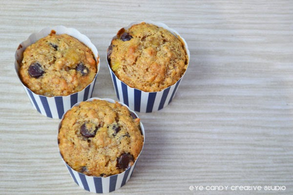 Eye Candy Creative Studio: RECIPE:: Healthy School Muffins