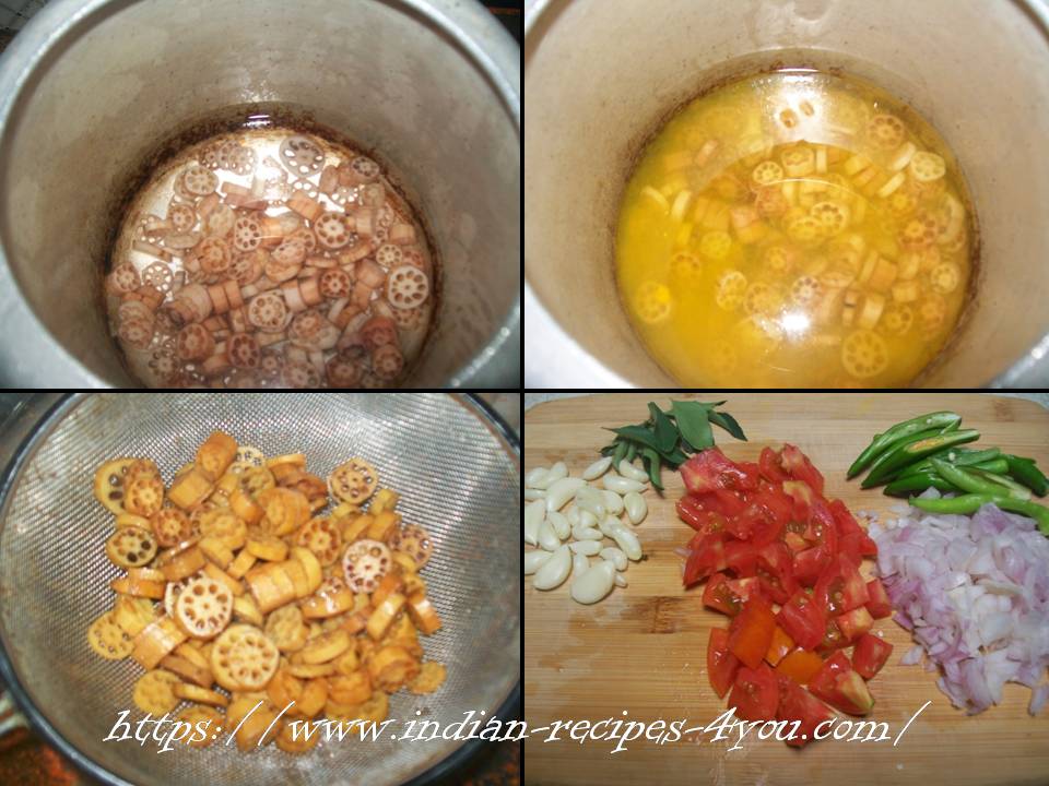 Lotus Root Subzi - Indian Recipes 4 you