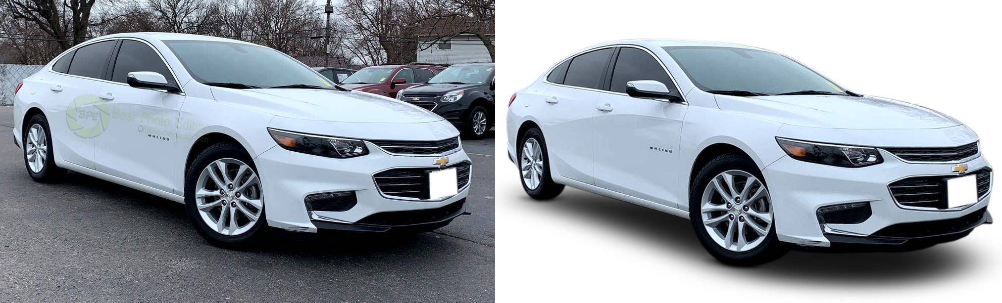 Remove car photo background