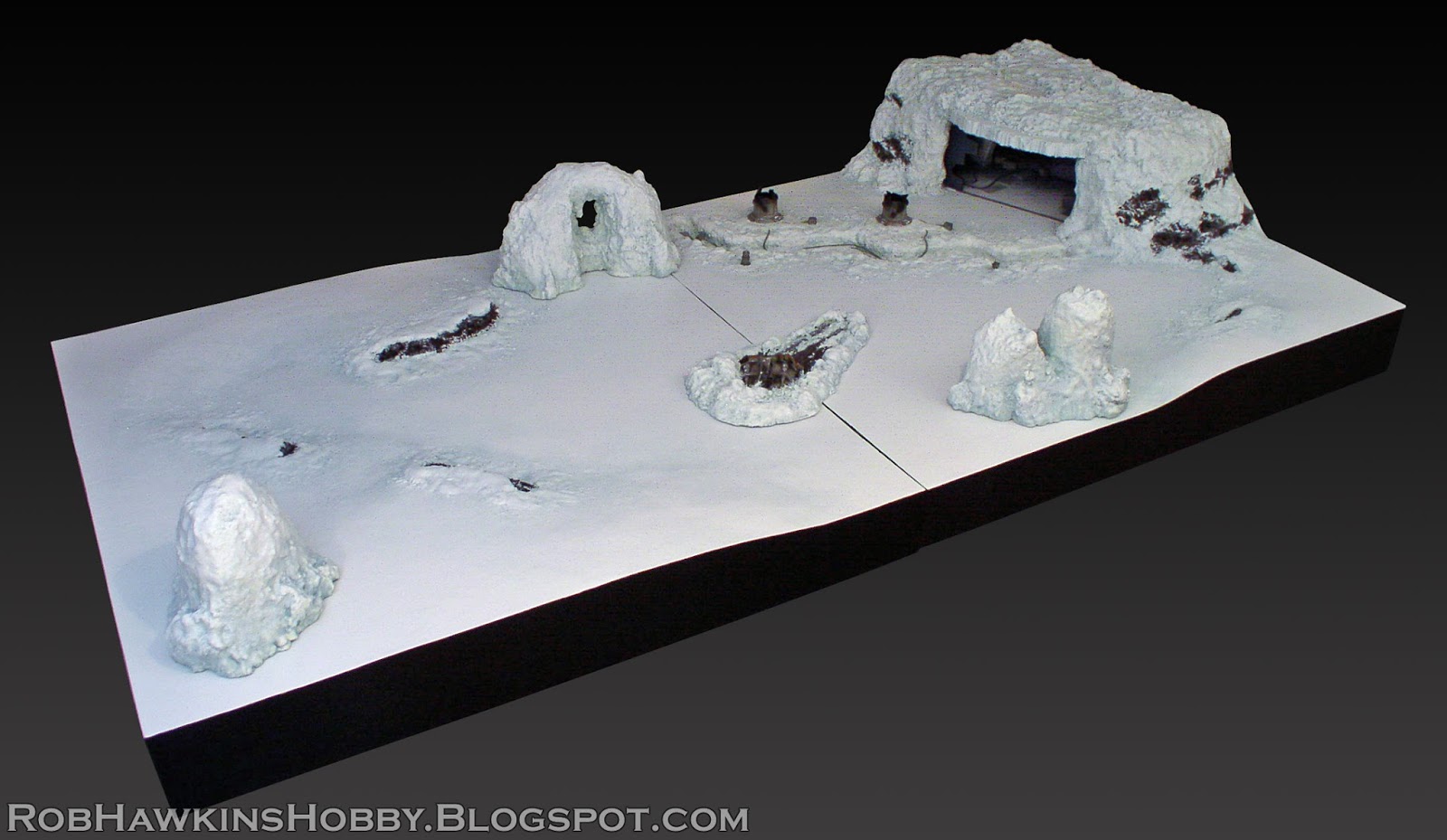 Rob Hawkins Hobby: Star Wars Scenery Showcase: Hoth