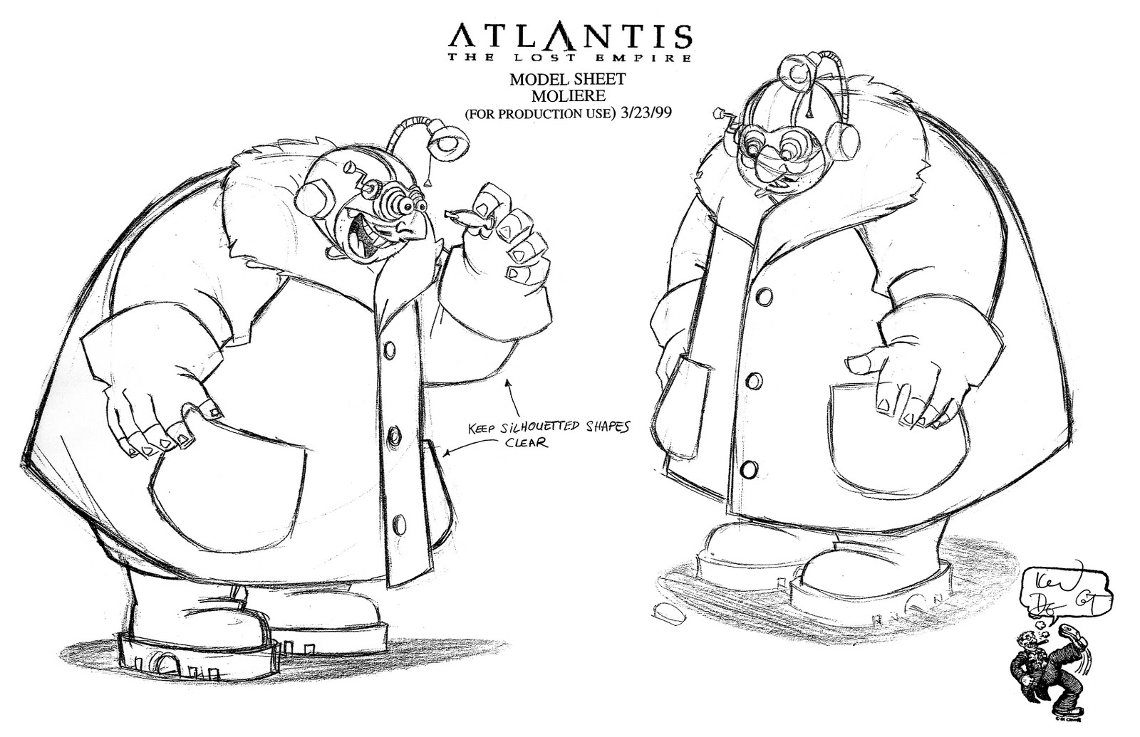 Living Lines Library: Atlantis - The Lost Empire (2001) - Characters ...
