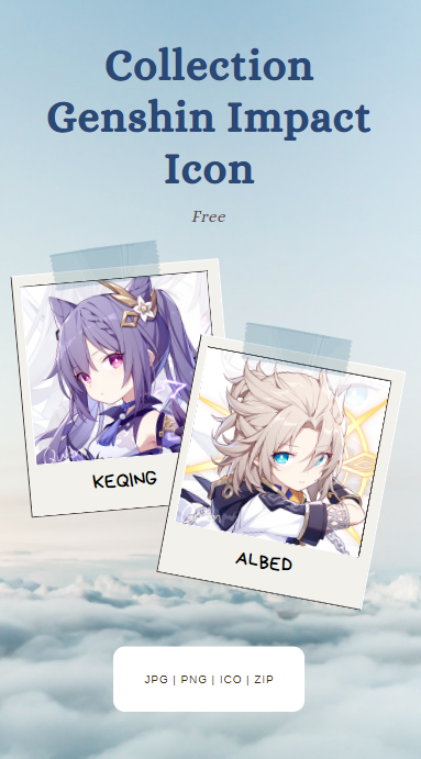 20+ COOL ICON AND WALLPAPER Genhsin Impact! PNG | JPEG