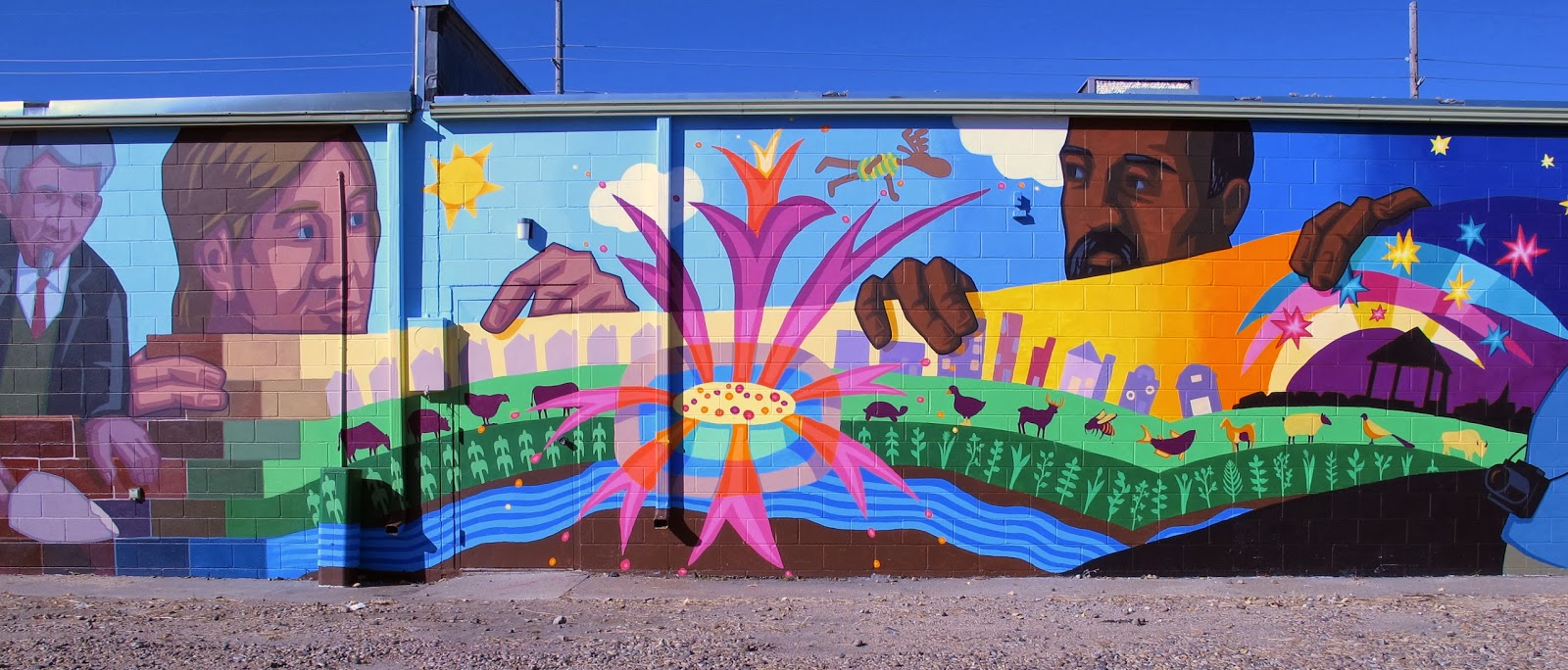 The Mid-America Mural Project: The completed Hastings, Nebraska mural!