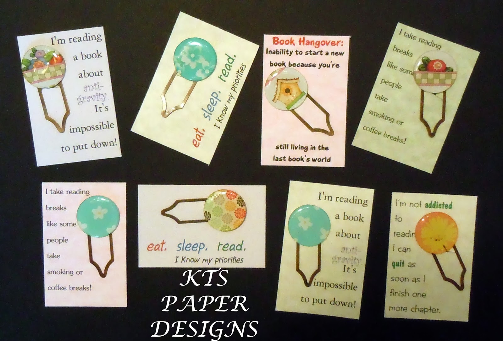 KTS Paper Designs: Bookmark Clips