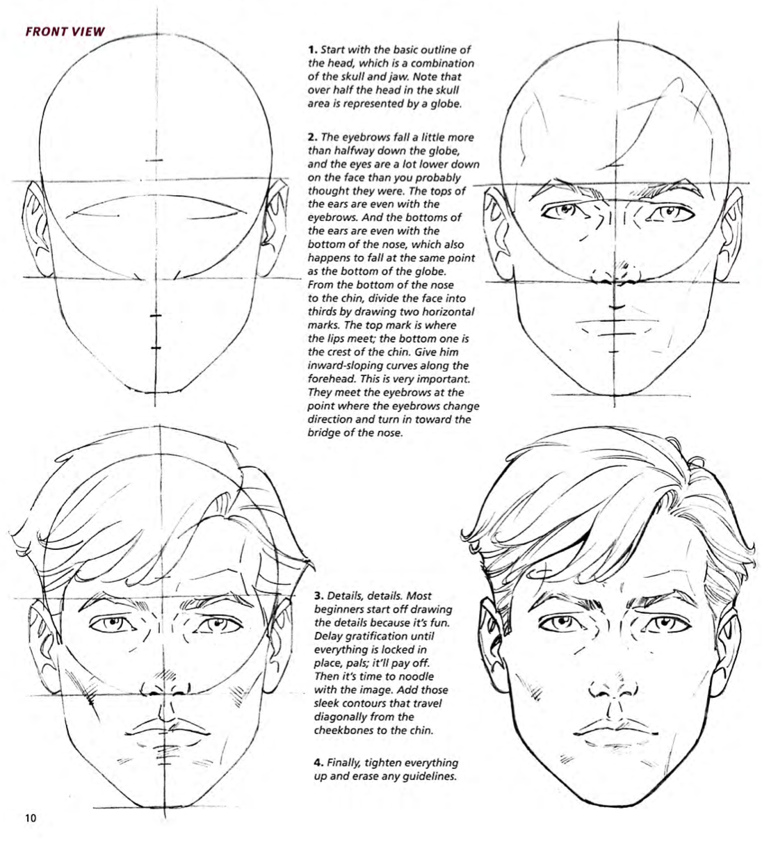 El blog de Will No Name: Tips para dibujar Rostros estilo Cómic