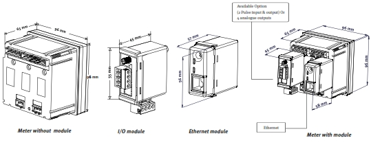 CEWE INSTRUMENT: CEWE ELITE 440 - MULTI LINE 3 PHASE PANEL METER
