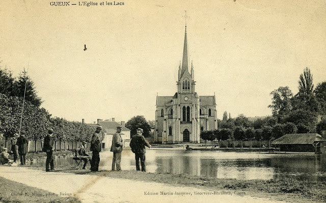 GNV Gueux Notre Village: L'Eglise de Gueux, en Cartes Postales