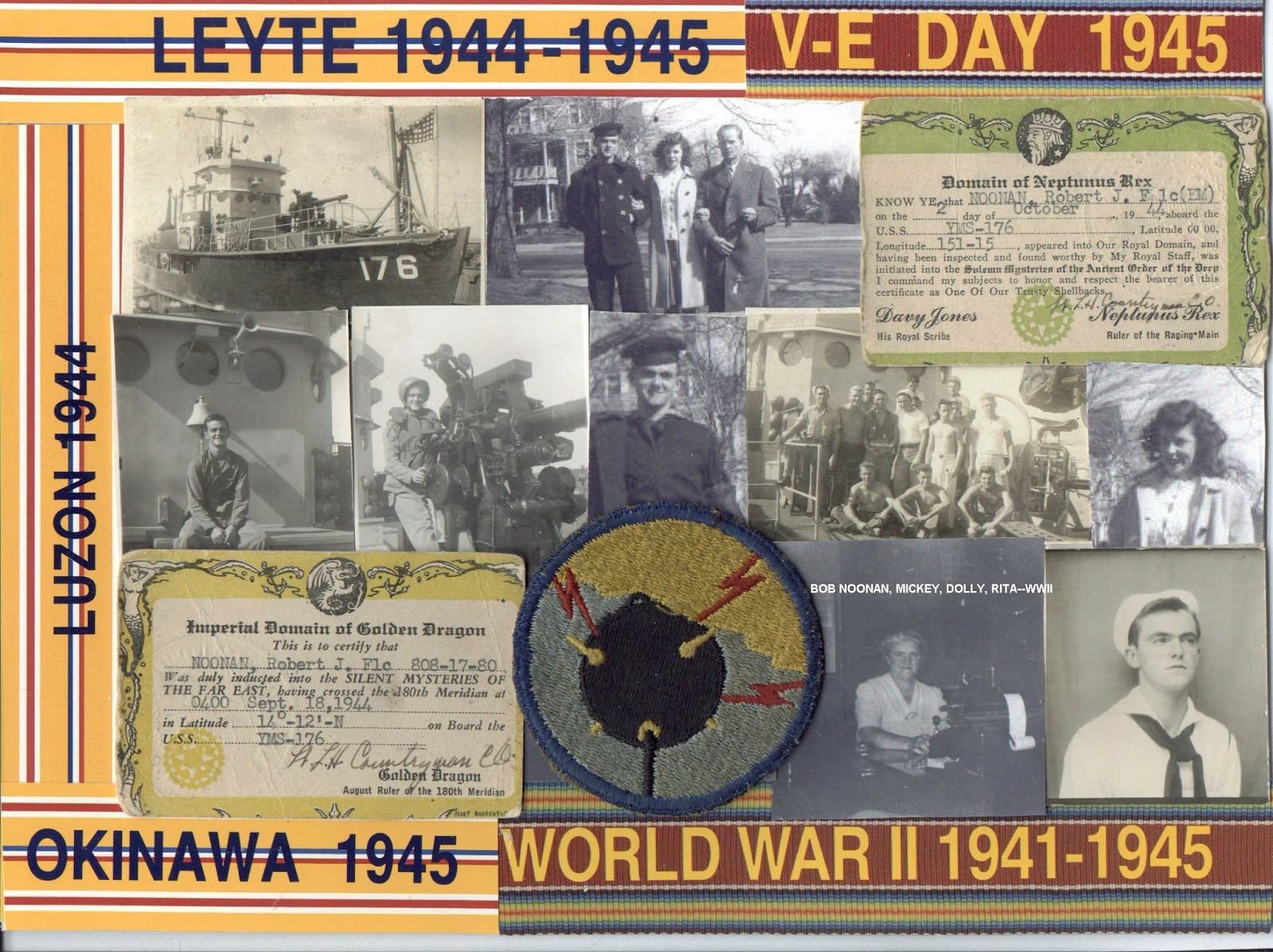 THE FOOTNOTES: BOB-WORLD WAR II COLLAGE