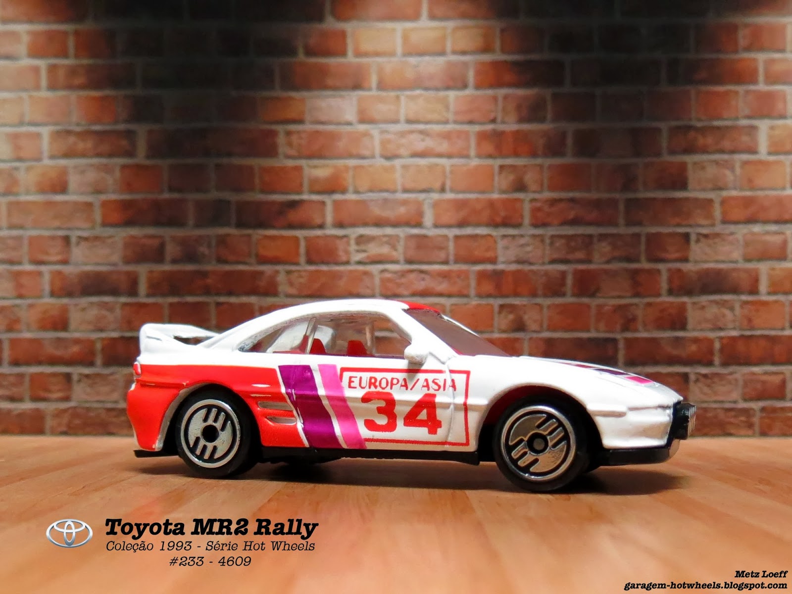 Garagem Hot Wheels: Toyota MR2 Rally