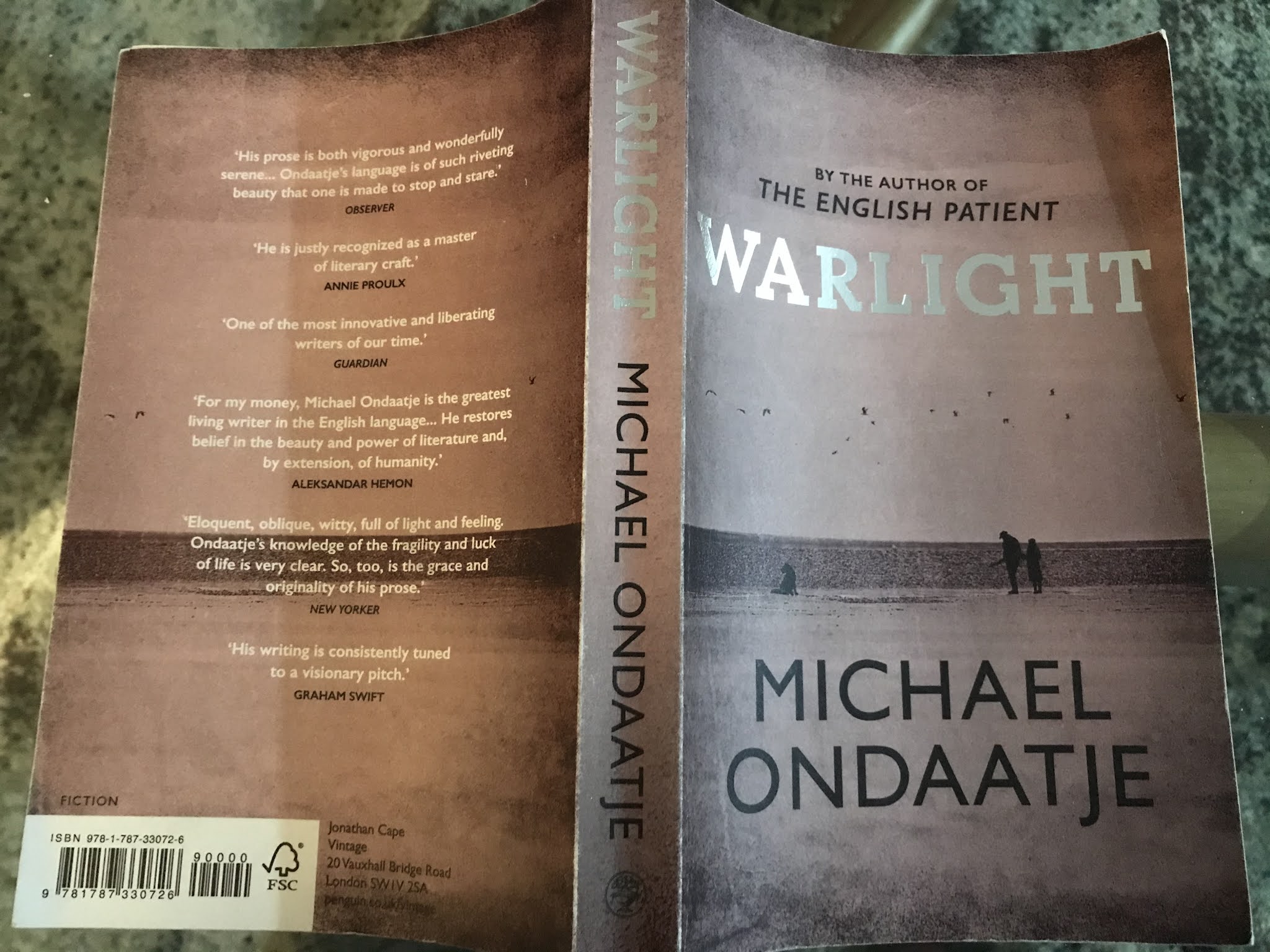 Happy Antipodean: Book review: Warlight, Michael Ondaatje (2018)