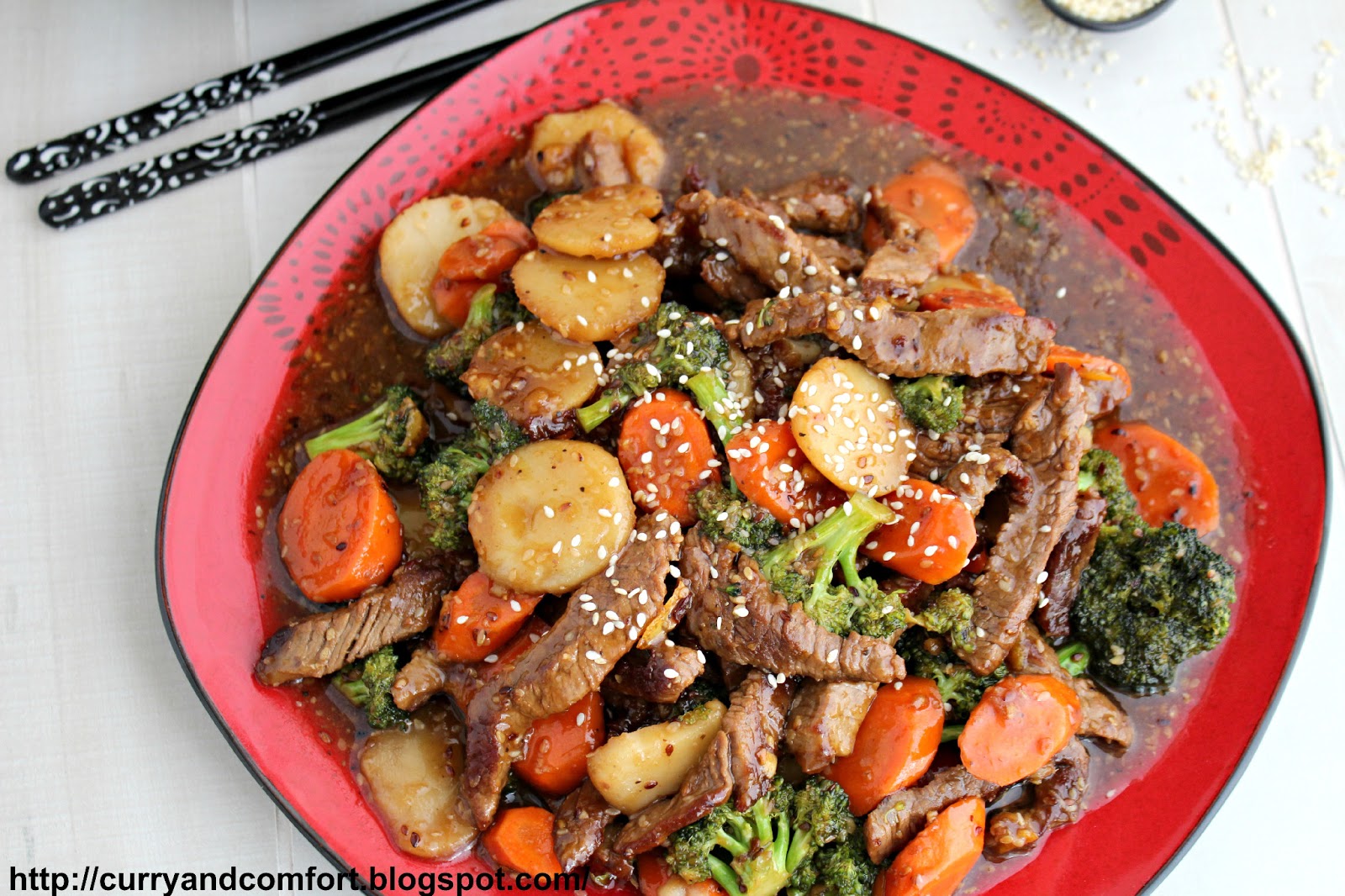 Kitchen Simmer: Sesame Orange Beef Stir Fry