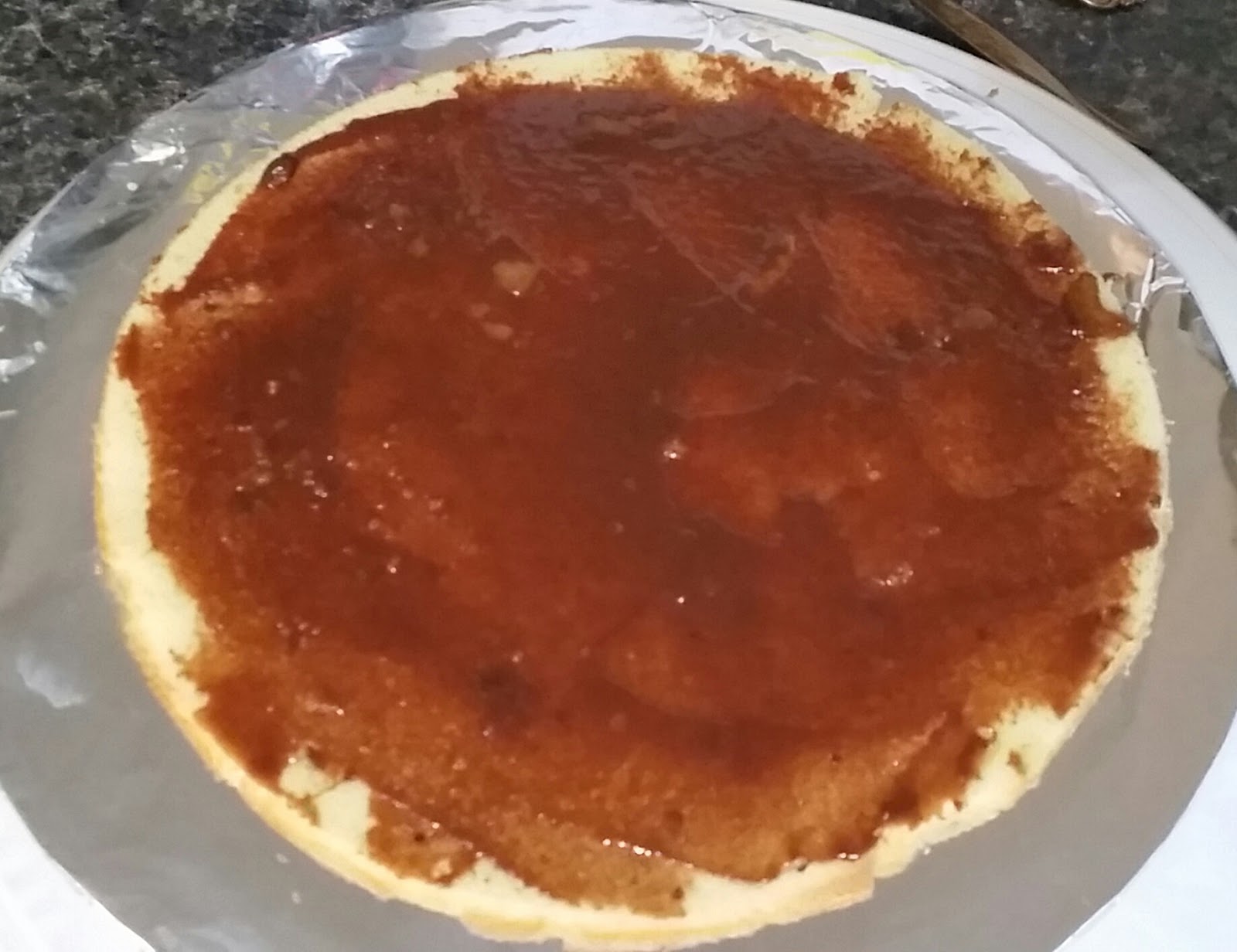 Mrs. Patsi @ A Working Pantry: Making a 16 Layer Chocolate Cake