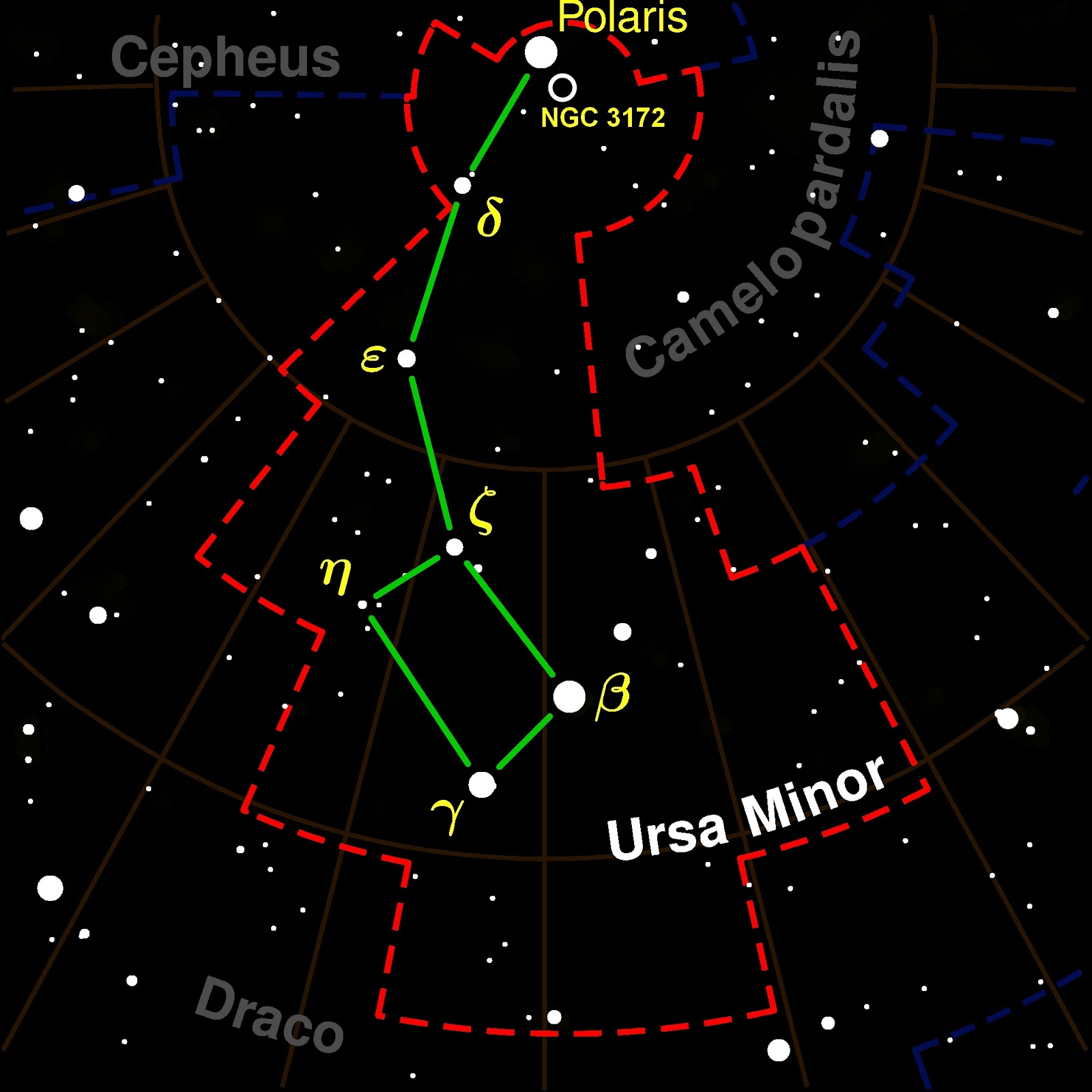 Astronomia: Ursa Minor ( Ursa Menor )