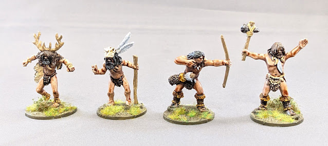 Wargaming With Mitten: Cavemen (1) - First Figures