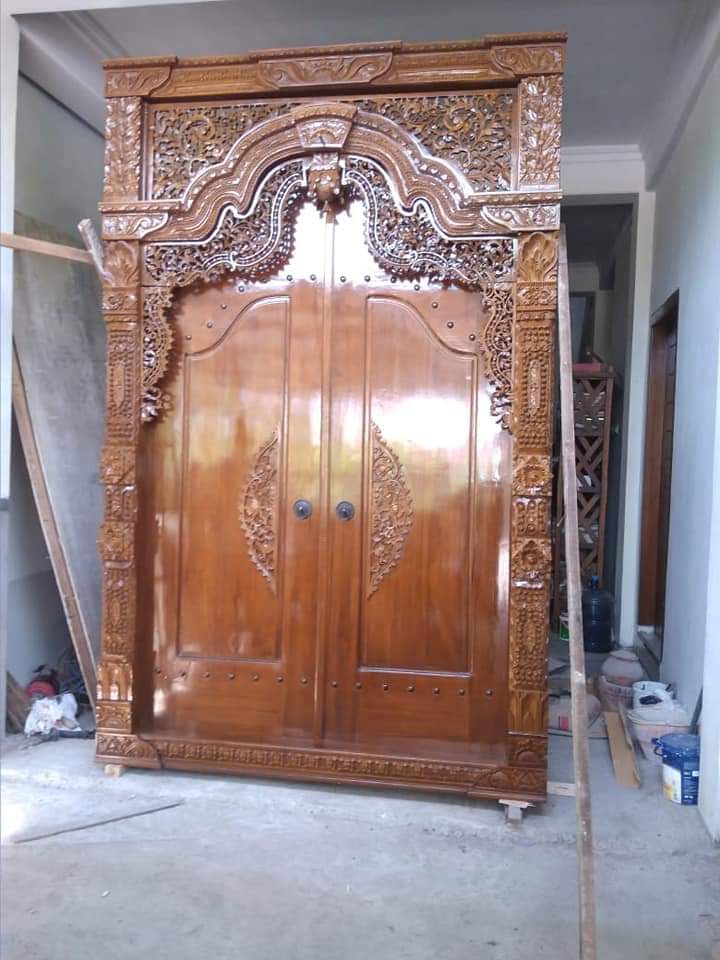 24enep: Pintu Gebyok Jati Jepara Ukiran Mewah