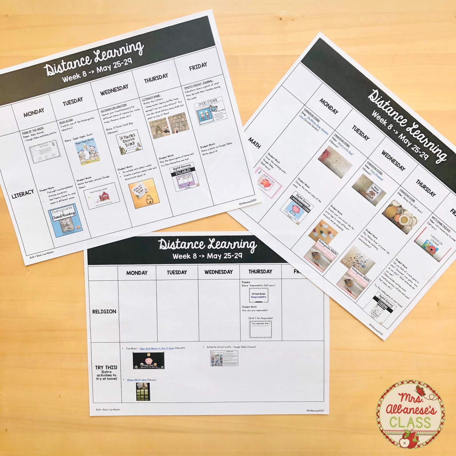 Distance Learning in Kindergarten {as best as possible!} | Mrs ...