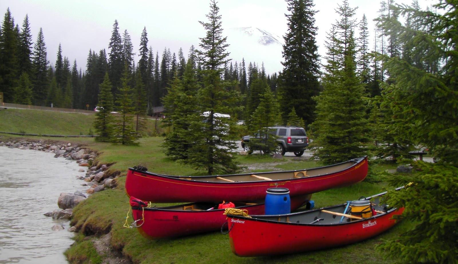 Revlo: Canoeing in Kootenay National Park: Vermillion River from ...