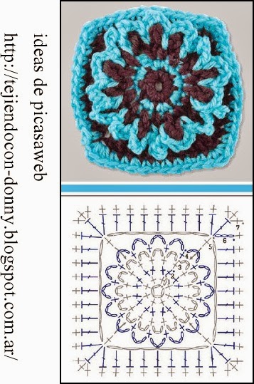 PATRONES - CROCHET - GANCHILLO - GRAFICOS: DESCARGAS DE GRANNYS Y TODAS ...