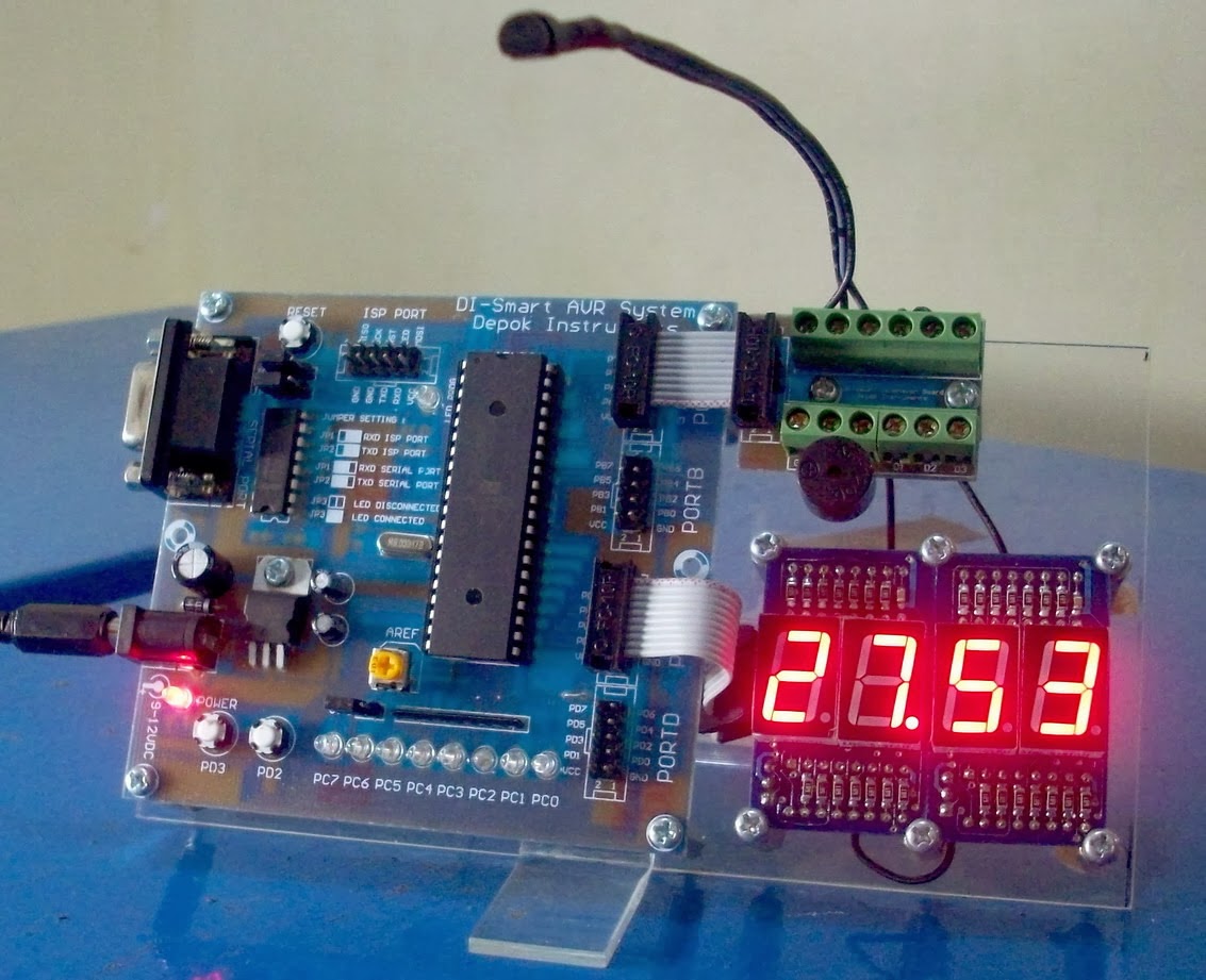 Simulasi Rangkaian Sensor Suhu Lm35 Menggunakan Proteus Gawajaen