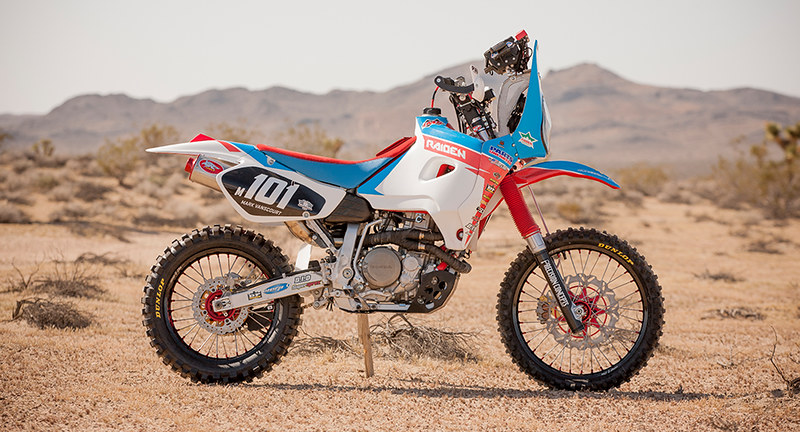 ICON RAIDEN | XR 650 Rally - RocketGarage - Cafe Racer Magazine