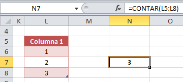témporaExcel: La función CONTAR en Excel