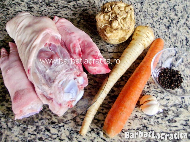 Răcitură de porc (Piftie) | Rețete BărbatLaCratiță