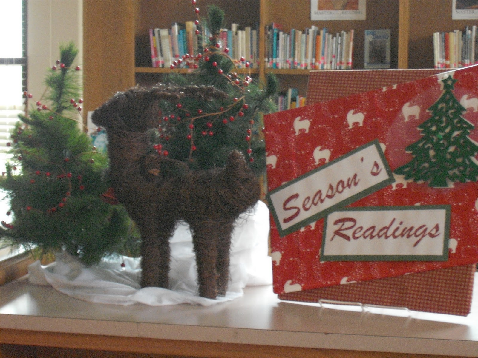 Creative Library Displays: Christmas in the Library