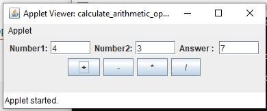 Milan Bakotra: Java Applets & Layout Managers