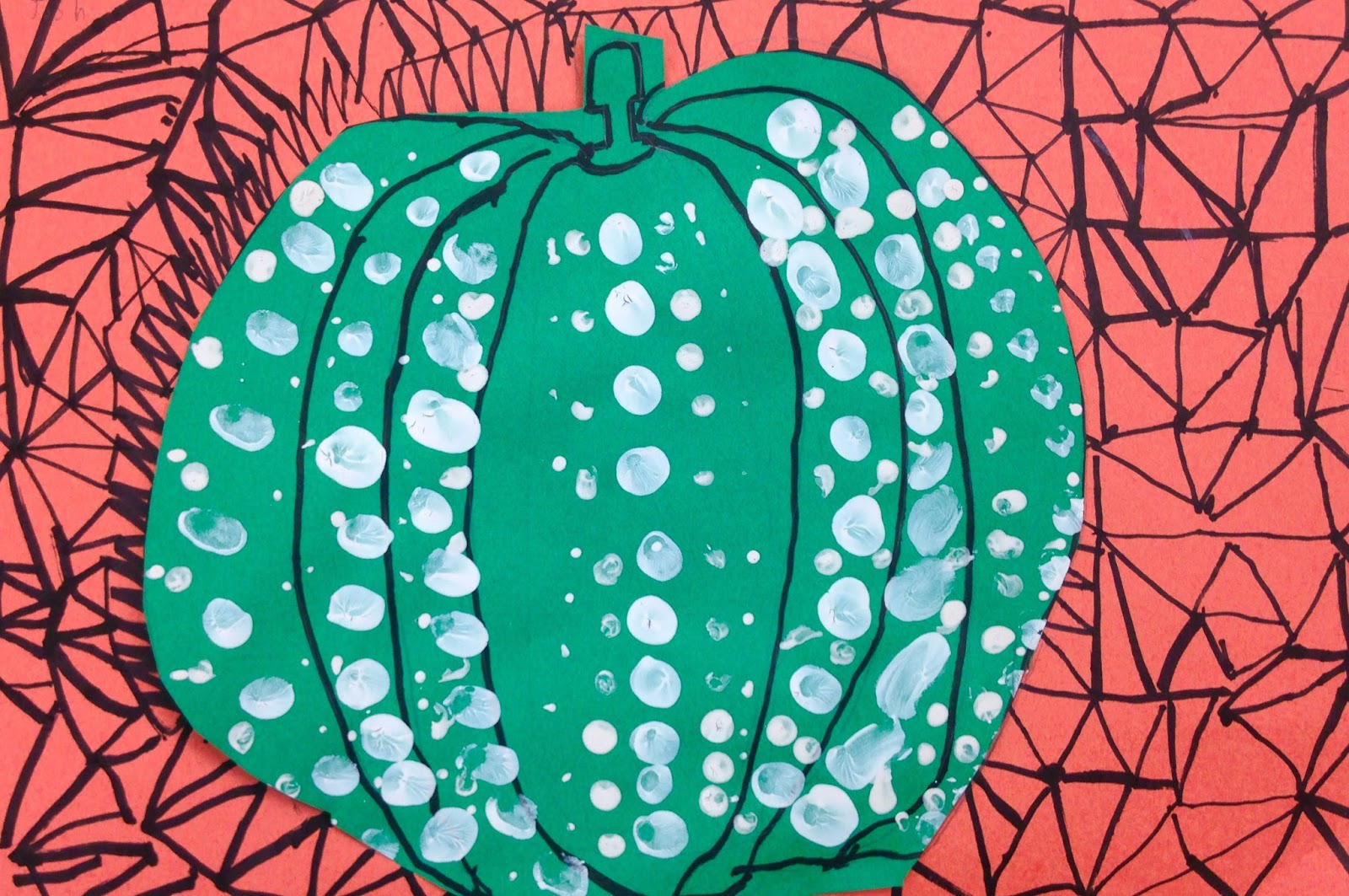 candice ashment art: Get your Yayoi Kusama polka dot Pumpkin