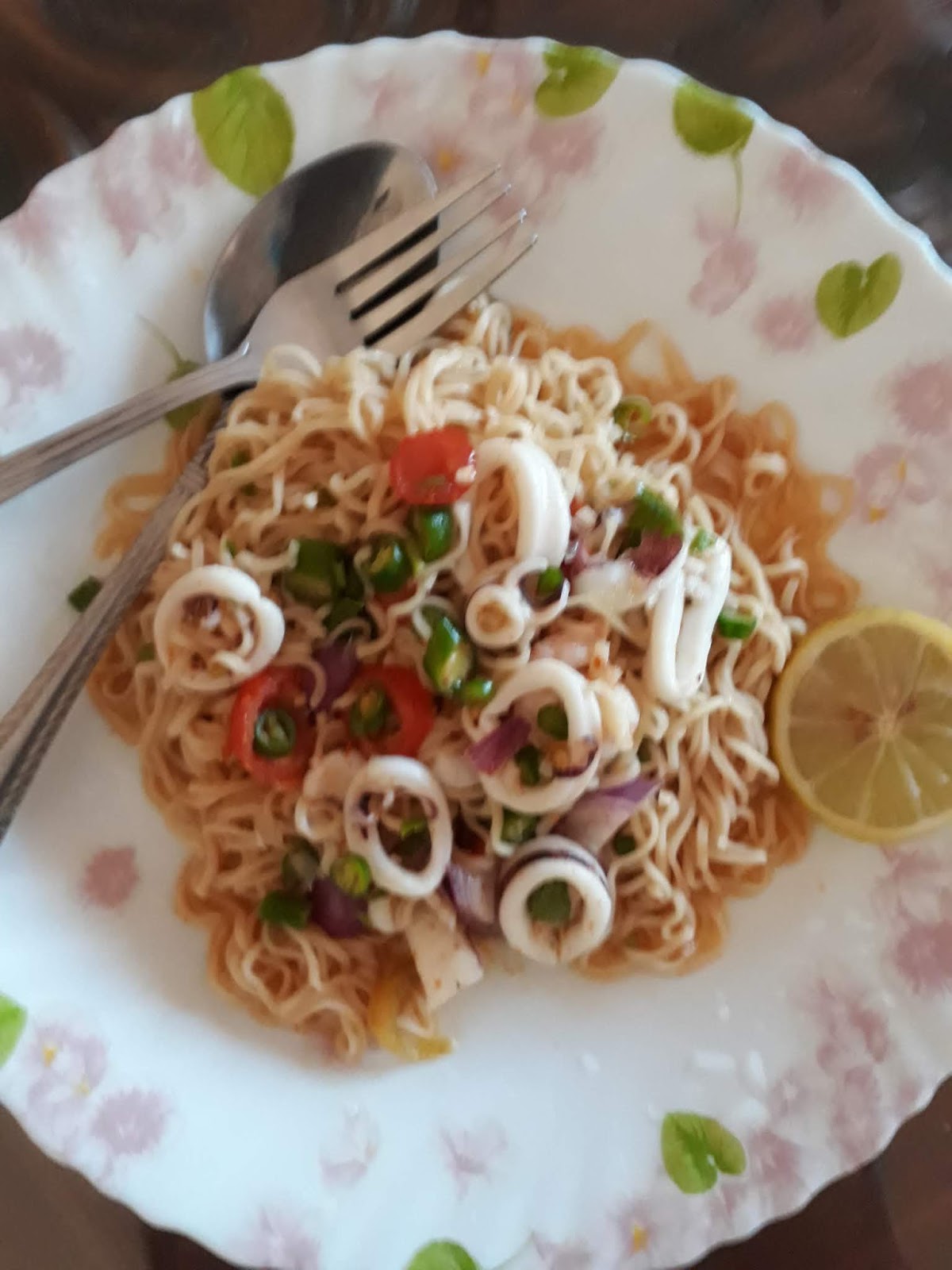 Cempaka Biru: Kerabu Maggi