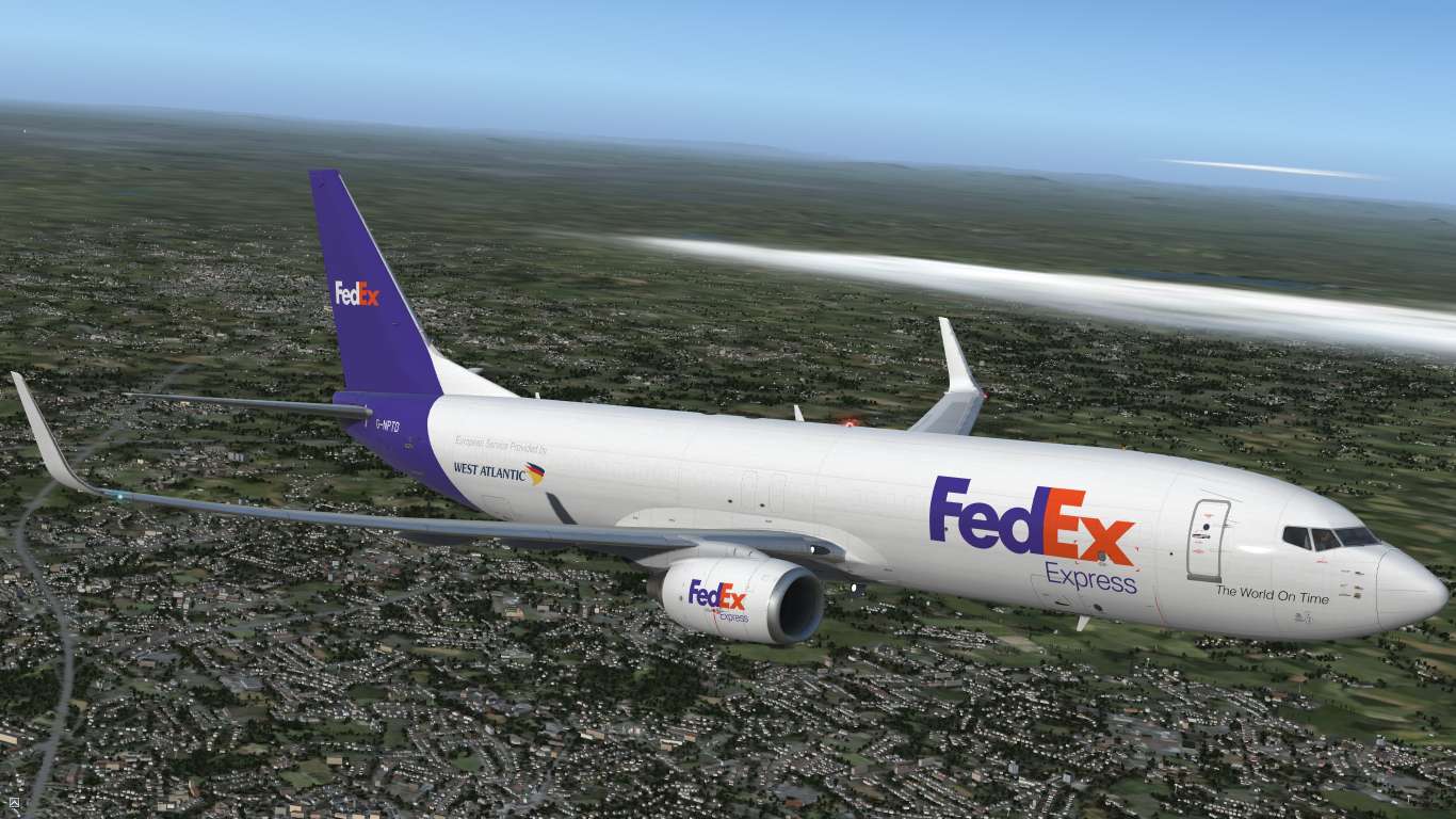 Texturas Brasileiras: FedEx (West Atlantic Airlines) Boeing 737-800BCF ...
