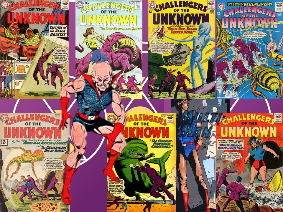 Dave's Comic Heroes Blog: The Immortal Foe Of The Challengers, Multi-Man